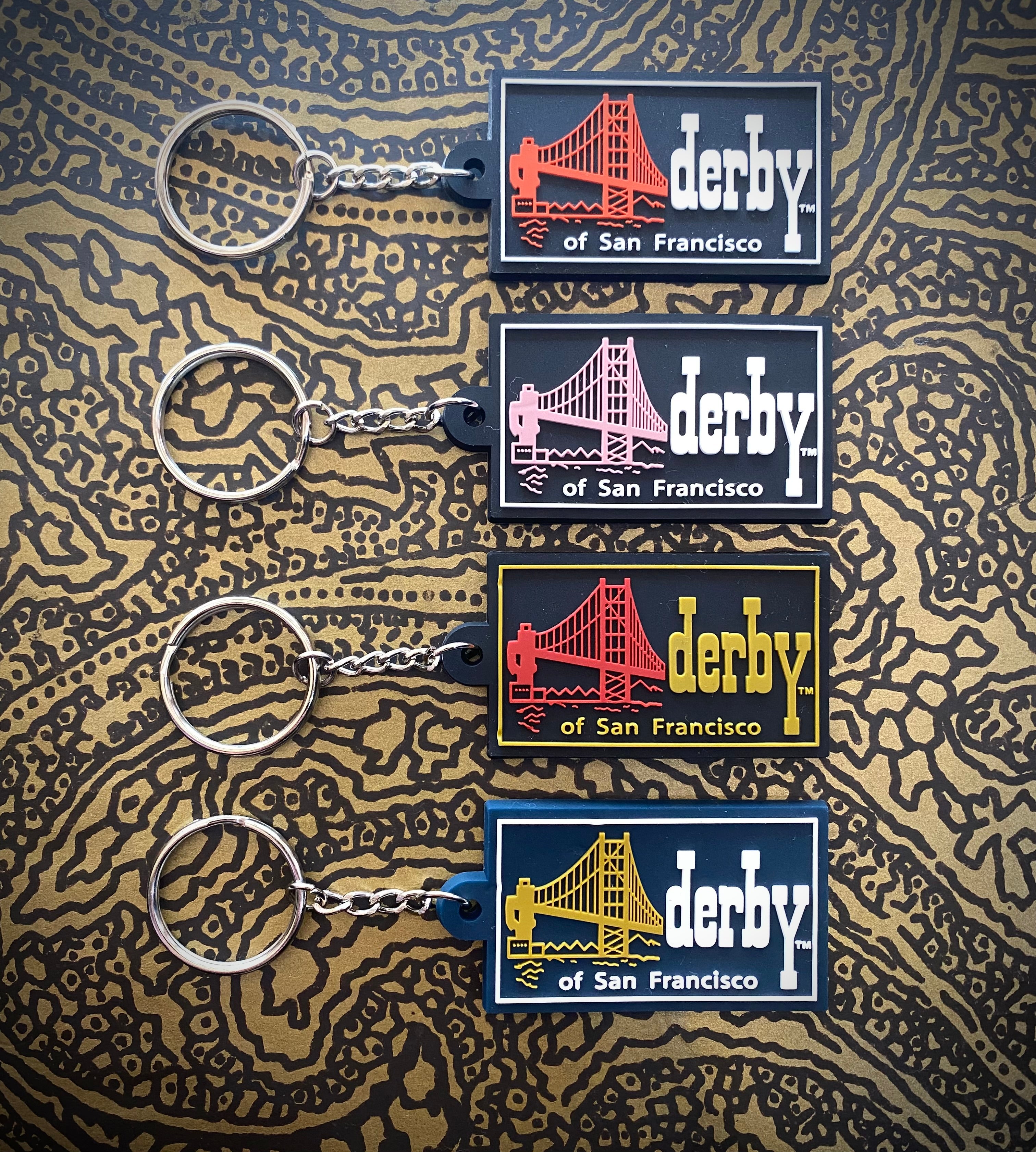 Derby Logo Keychain – Derby Of San Francisco